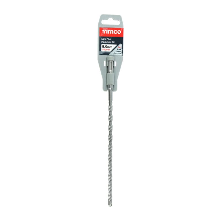 TIMCO SDS Plus Hammer Bits - 8.0 x 260 | My Trade Supplies